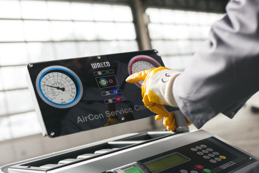 ᐅ A/C Service Units for Car & Bus Workshops | WAECO